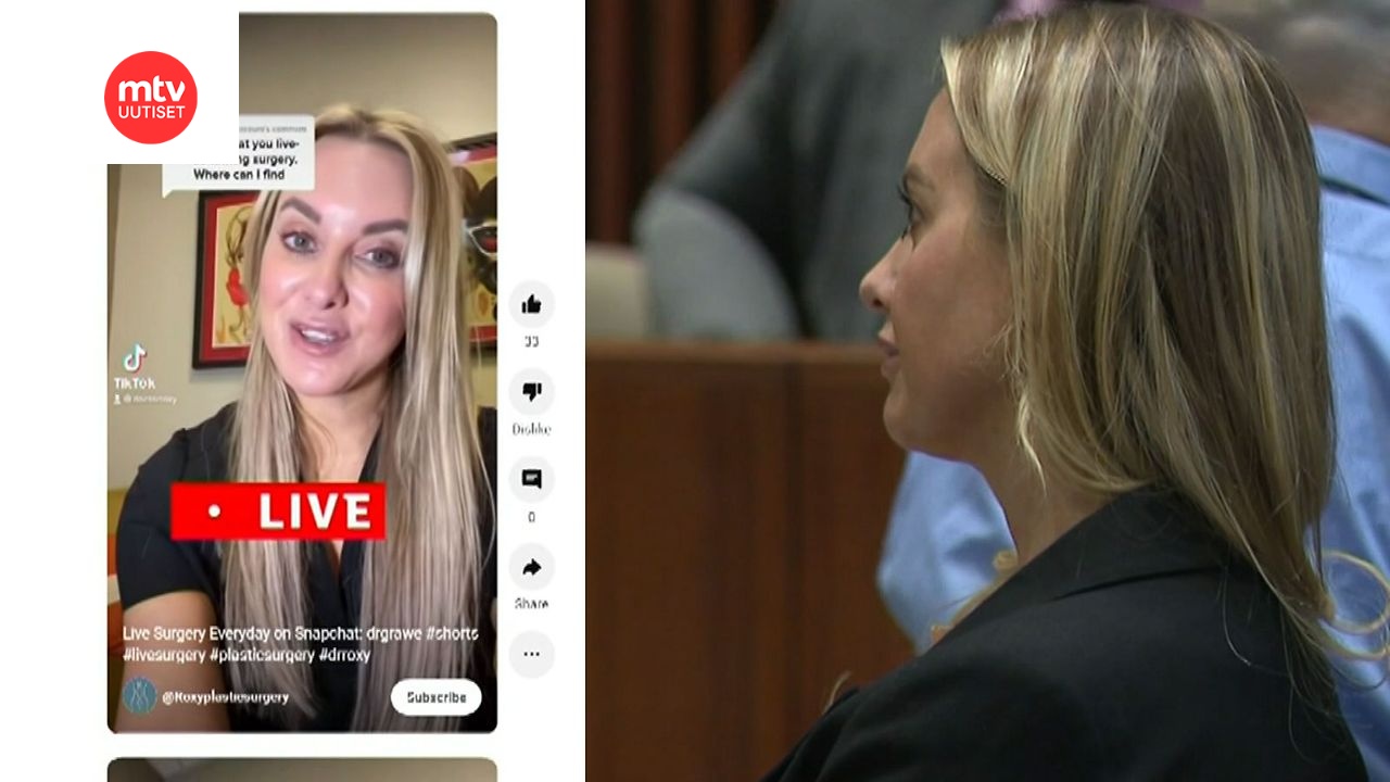 Dr Roxyna tunnettu TikTok-plastiikkakirurgi menetti lupansa | MTV Uutiset