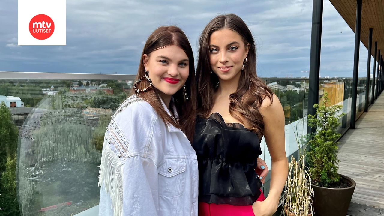 Salkkarit-tähti Ronja Alatalo ja missifinalisti Maisa Alatalo ...