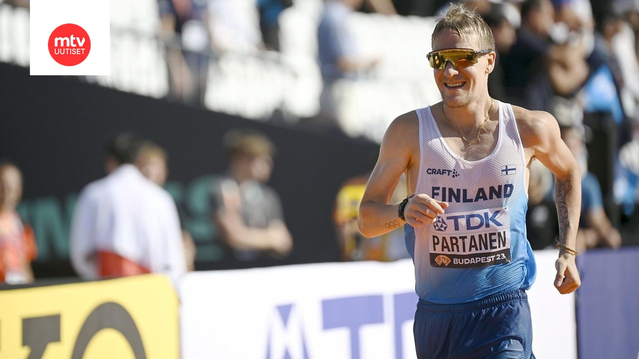 Aku Partanen 11:s MM-kisojen 35 kilometrin kävelyssä | MTV Uutiset