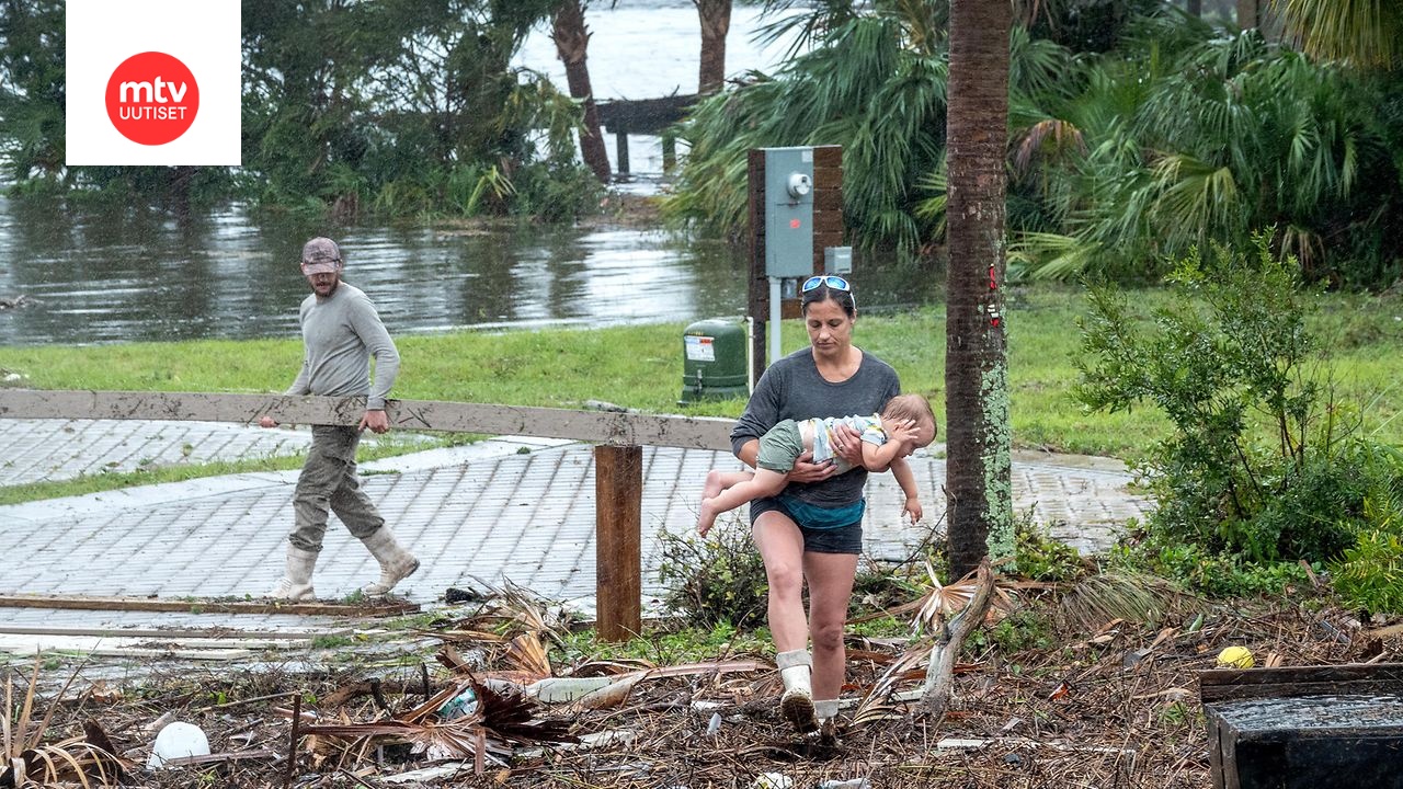 Idalia-myrsky tuhoaa Yhdysvalloissa | MTV Uutiset