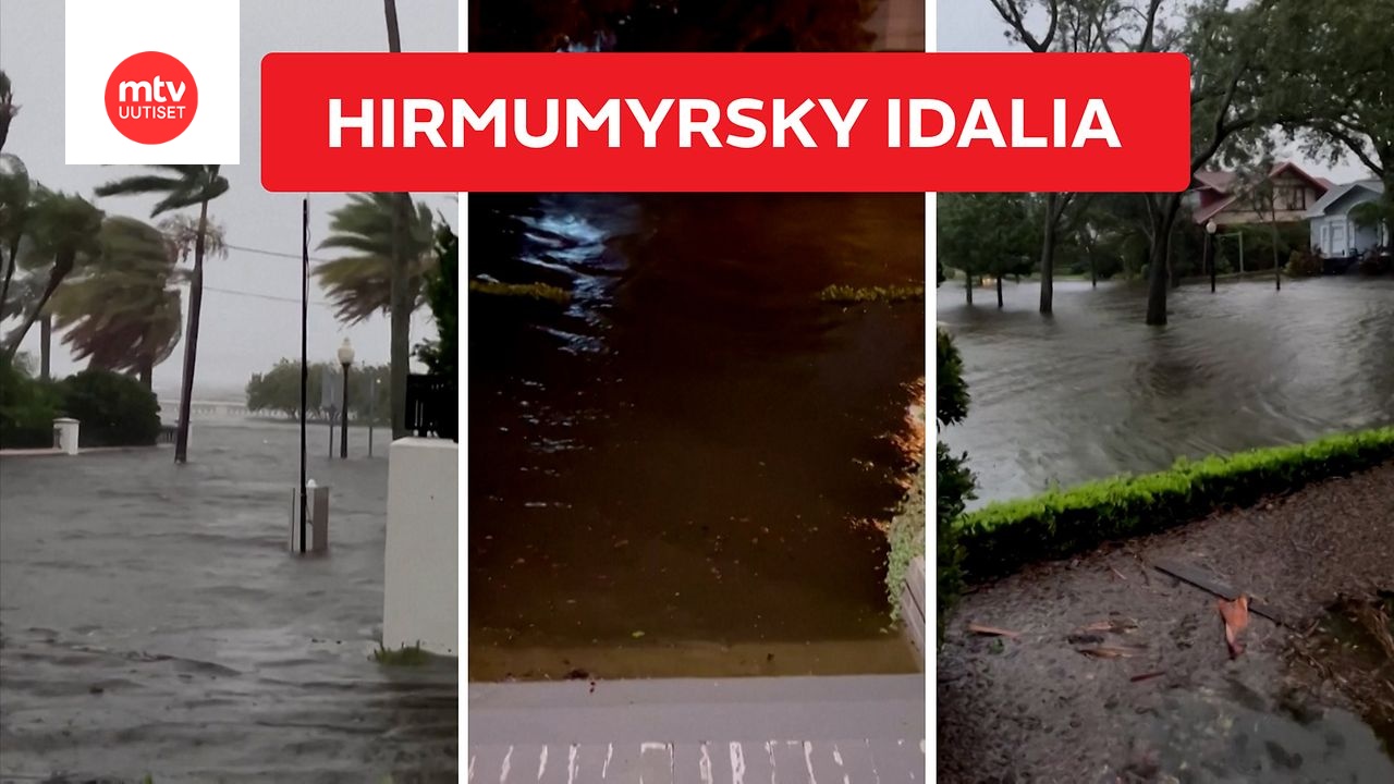 Video näyttää tuhon: Näin hirmumyrsky Idalia runnoi Floridaa | MTV Uutiset