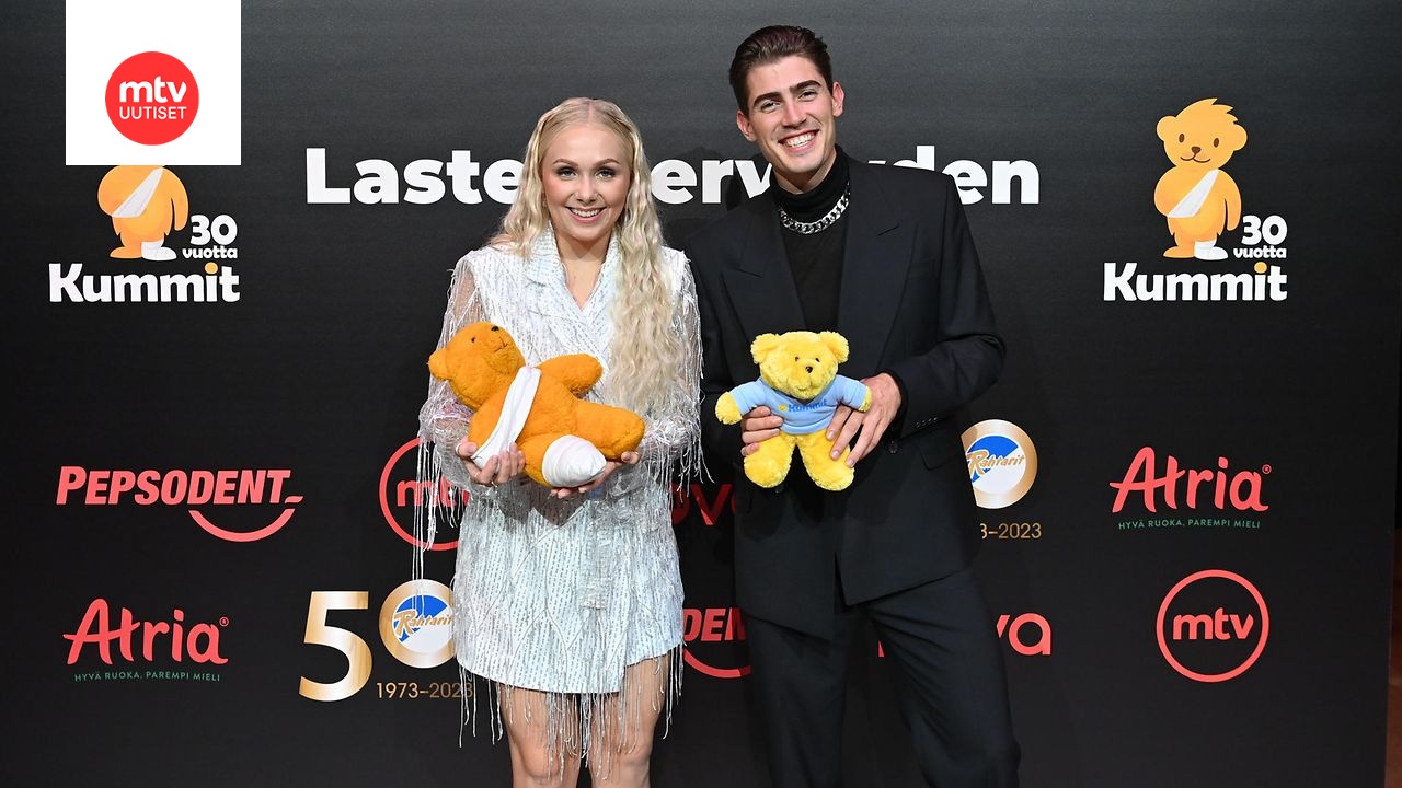 Robin Packalen ja Viivi esiintyvät yhdessä Elämä lapselle -konsertissa ...