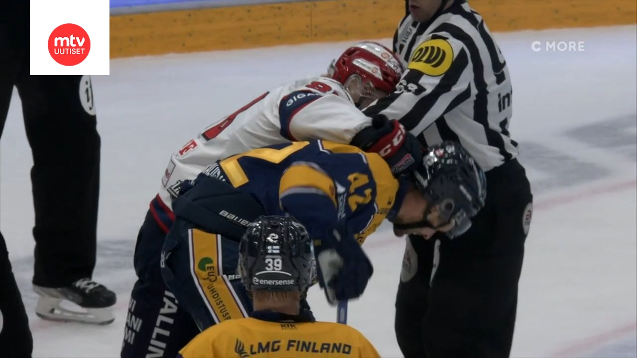 SM-liiga: HIFK:n Joonas Rask ja Lukon Matthew Abt nyrkkitappelussa ...