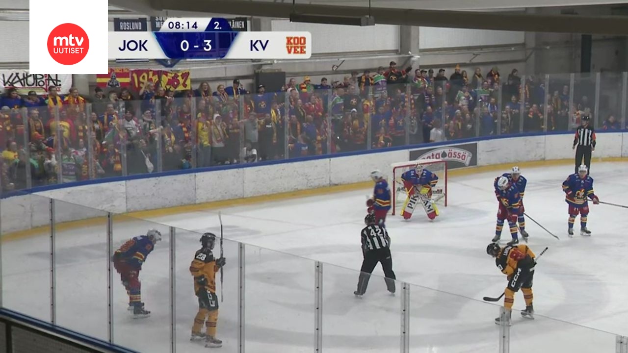 Jokerit-fanit pomppivat Mestis-kotiavauksessa Keravalla | MTV Uutiset