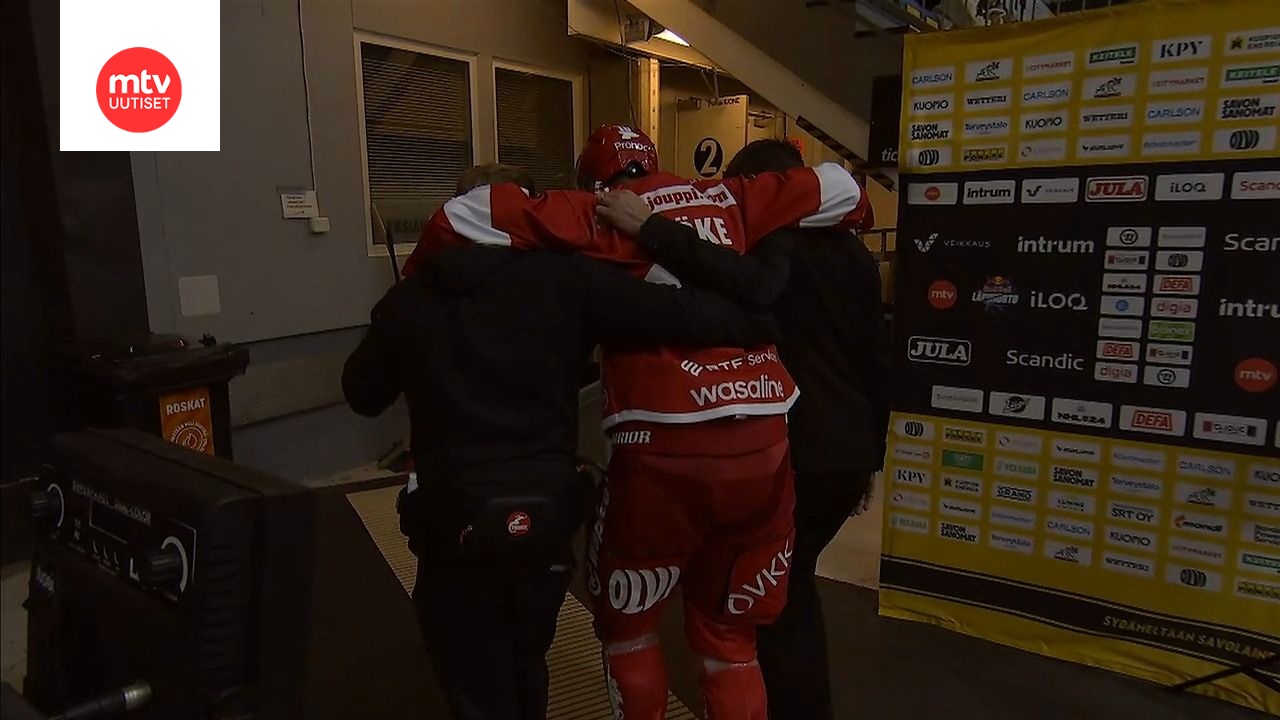 SM-liiga: KalPa-tähdeltä kirvesisku, Sportin Jens Lööke talutettiin ...