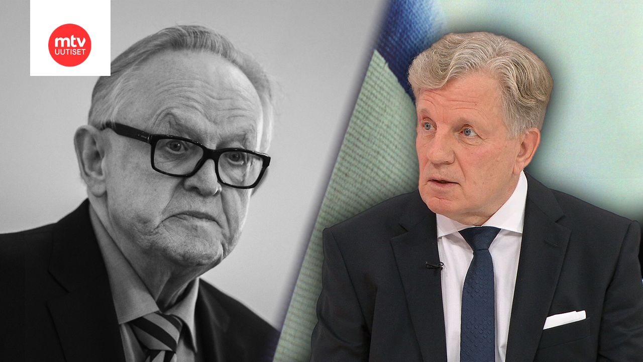 Näin Esko Aho muistelee edesmennyttä Martti Ahtisaarta | MTV Uutiset