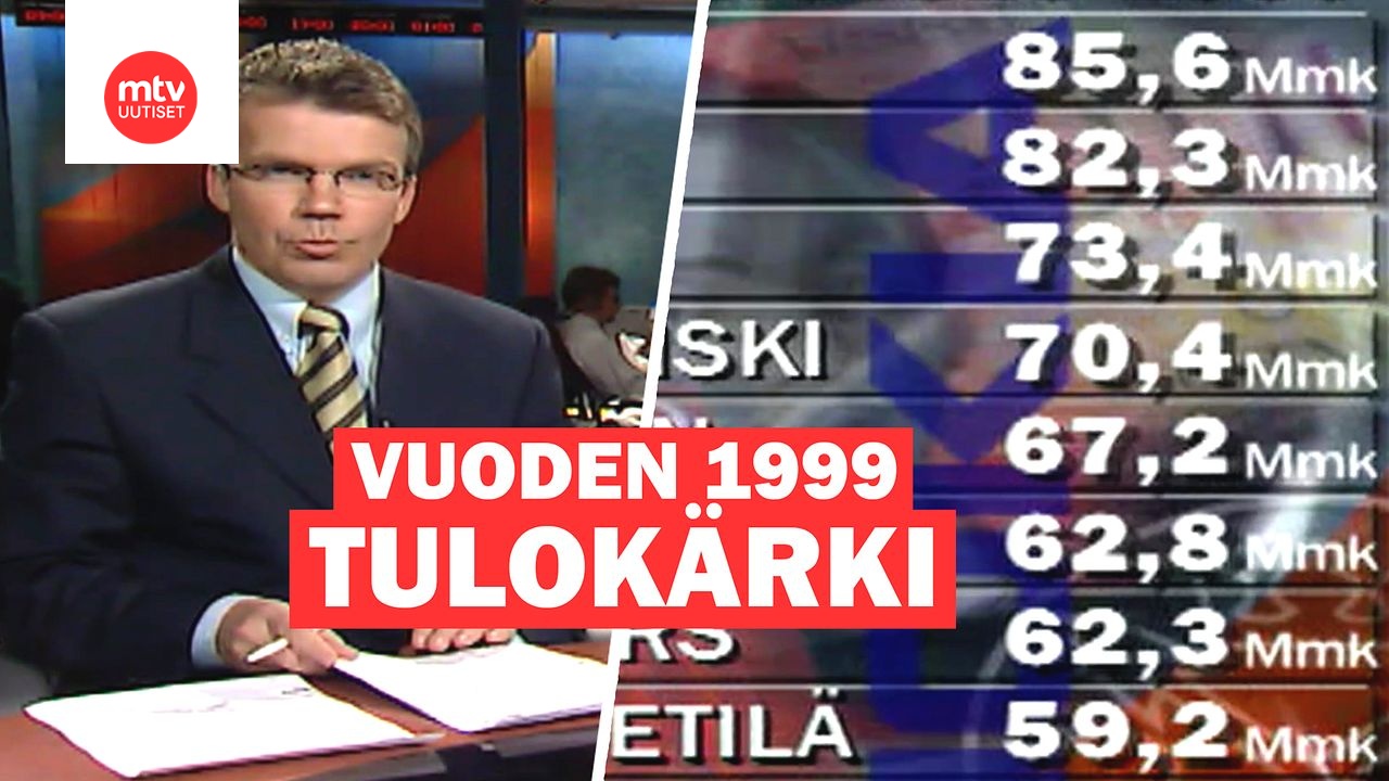 Vuoden 1999 tulokuninkaiden lista oli Nokian ylivoimaa | MTV Uutiset