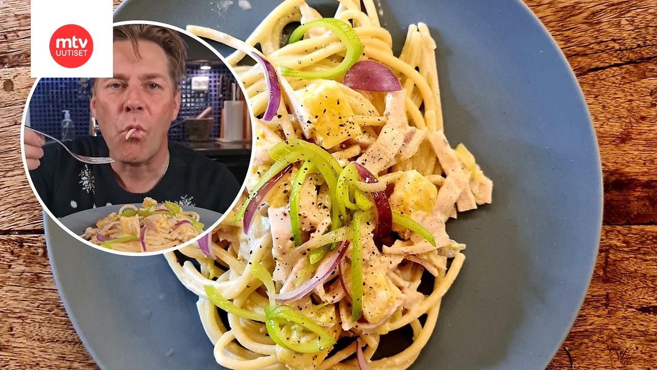Helpot reseptit joulukinkun jämistä: Americana-pasta ja kinkku ...