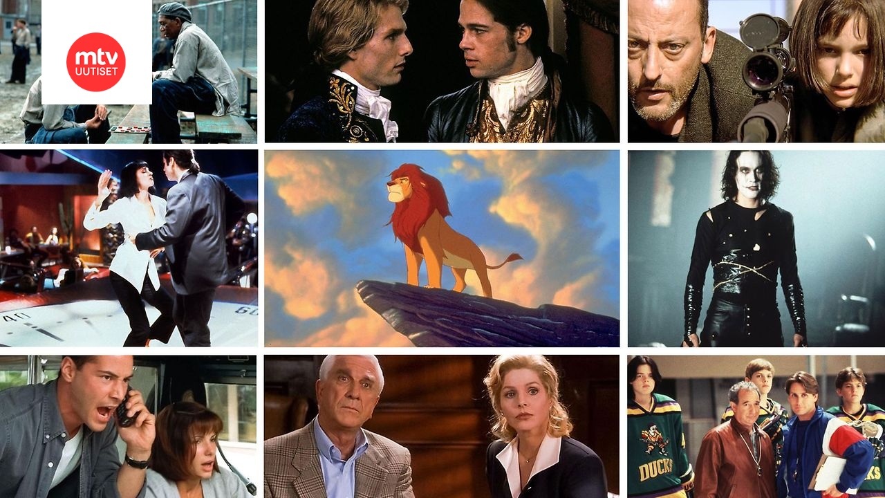 Nämä elokuvat ilmestyivät vuonna 1994 | MTV Uutiset