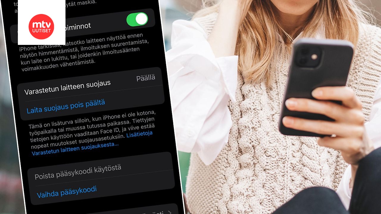 Näin toimii Applen uusi varastetun laitteen suojaus | MTV Uutiset