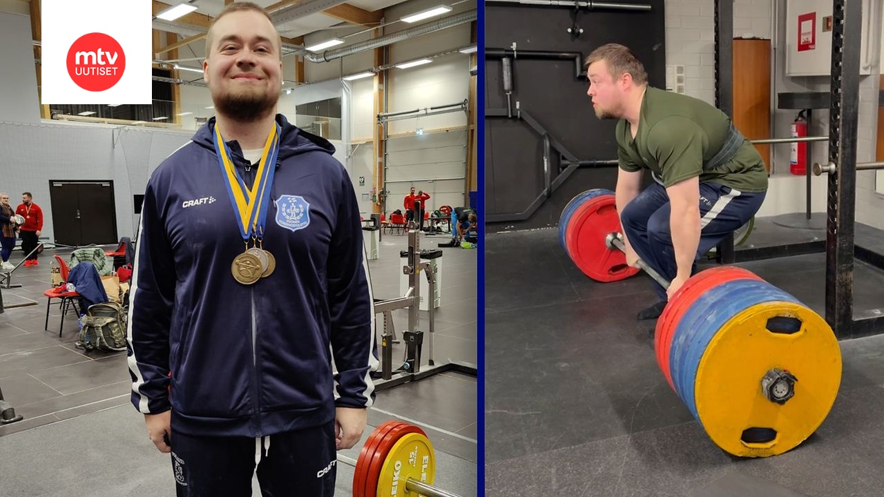 400 kilon maastaveto raakana: Tuomas Hautala teki maailmanennätyksen ...