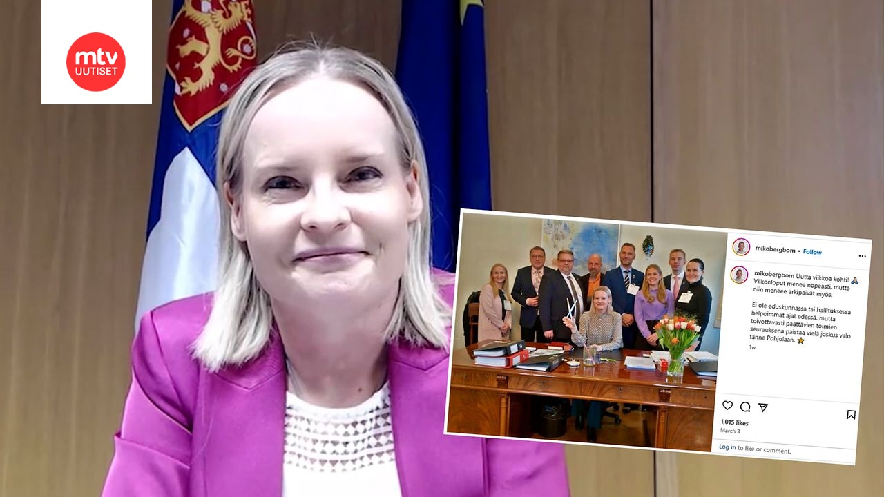 Riikka Purra otti kantaa kohuttuun leikkauskuvaan | MTV Uutiset