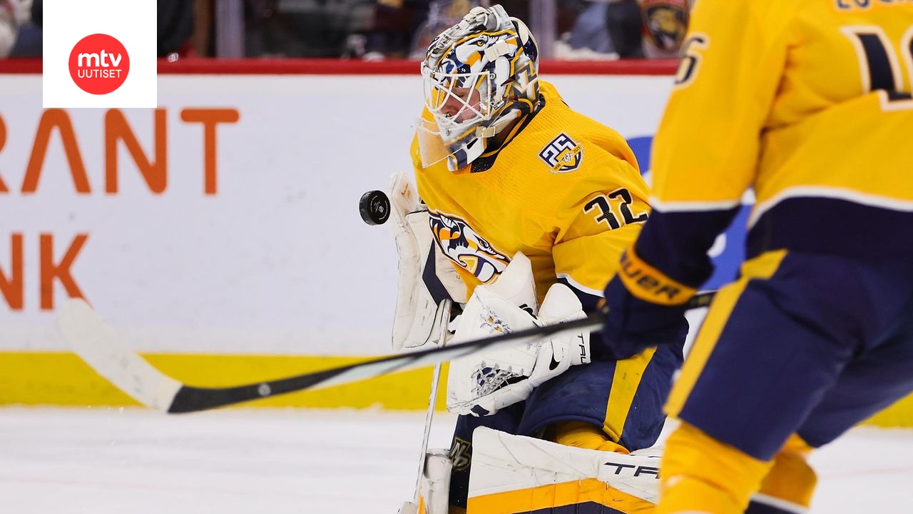 Nashvillen Kevin Lankinen torjui nollapelin Floridaa vastaan NHL:ssä ...