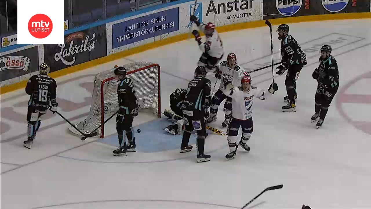 Joonas Rask kasvatti HIFK:n johtoa Lahdessa Pelicansia vastaan | MTV ...