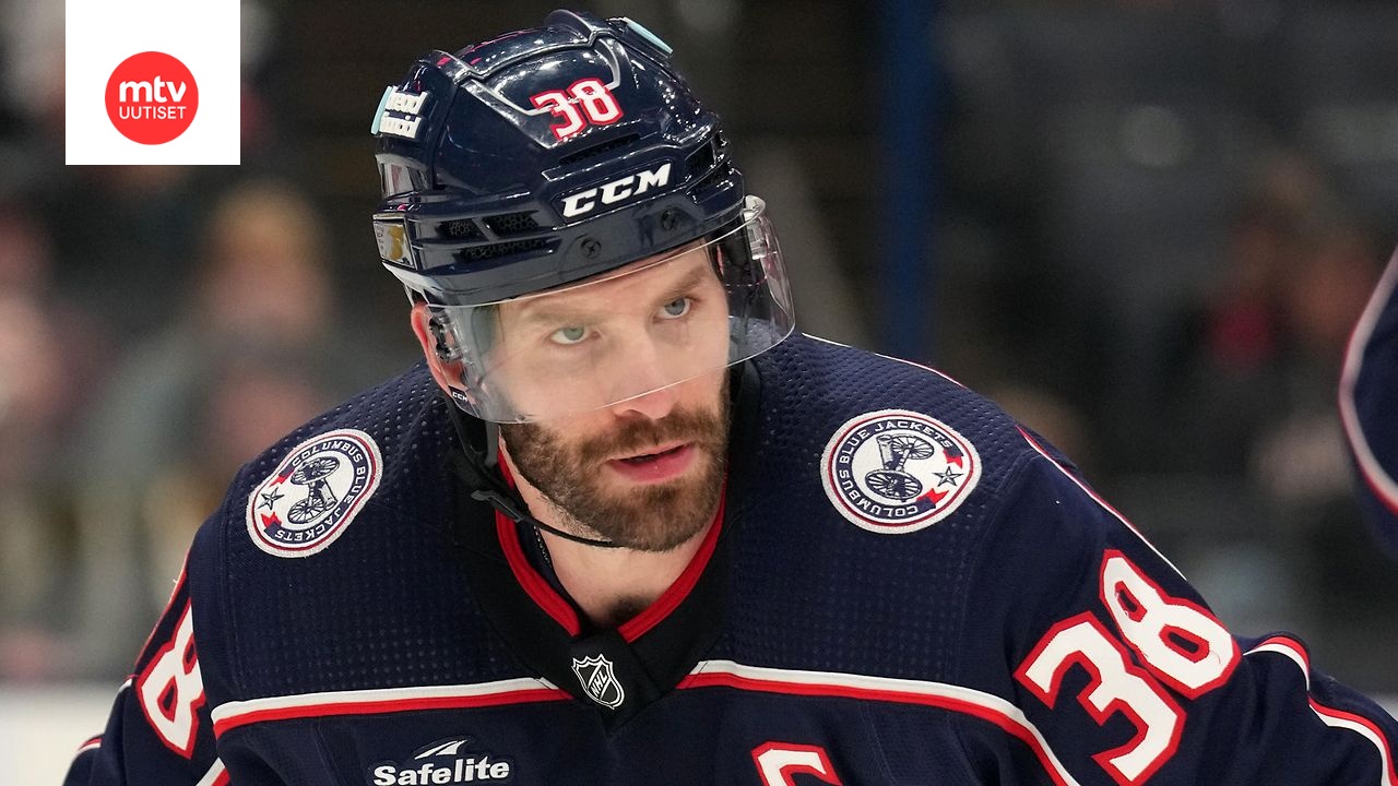 NHL-seura Columbus Blue Jacketsin kapteeni Boone Jenner kertoi sydäntä ...