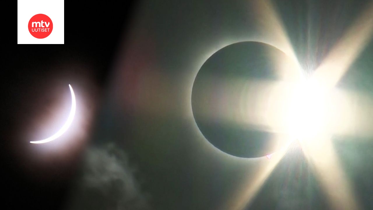 Yhdysvalloissa ja Kanadassa nähtiin täydellinen auringonpimennys | MTV ...