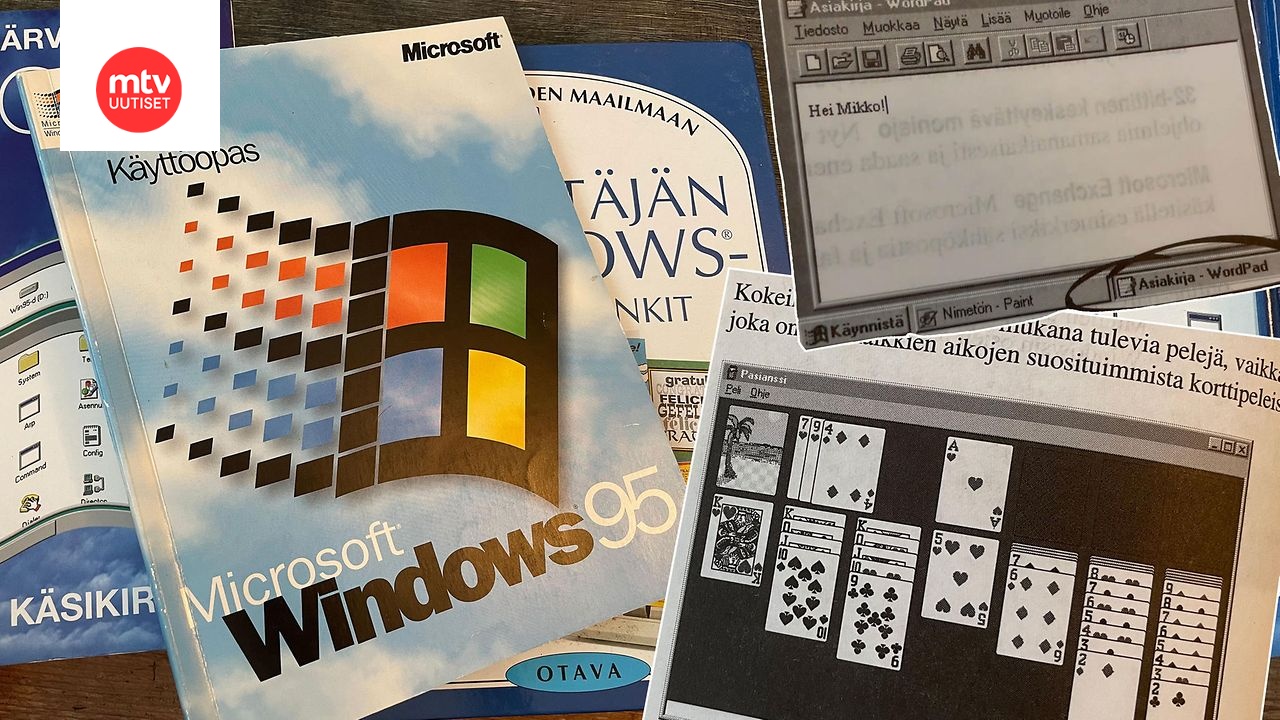 Näin Windows 95 toimi | MTV Uutiset