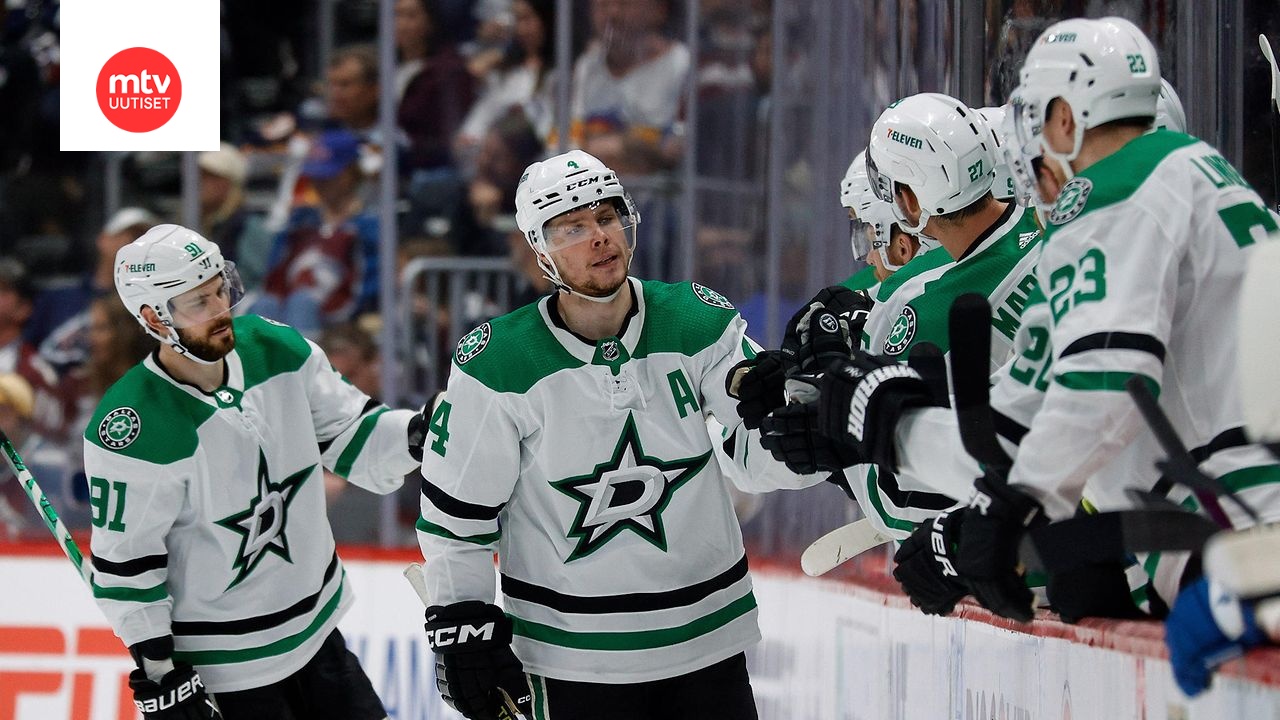 NHL: Miro Heiskanen löi Colorado Avalanchen selän seinää vasten, Roope ...