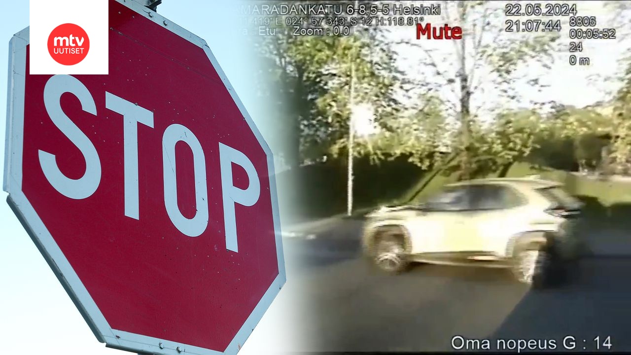 Stop-merkki edellyttää pysähtymään, poliisi muistuttaa | MTV Uutiset