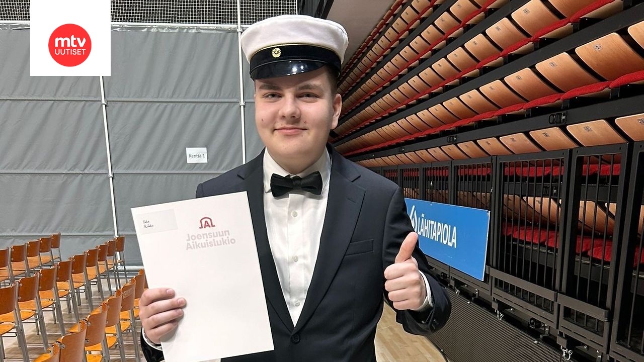 Iikka Kokko suoritti lukion ja peruskoulun 16-vuotiaana | MTV Uutiset