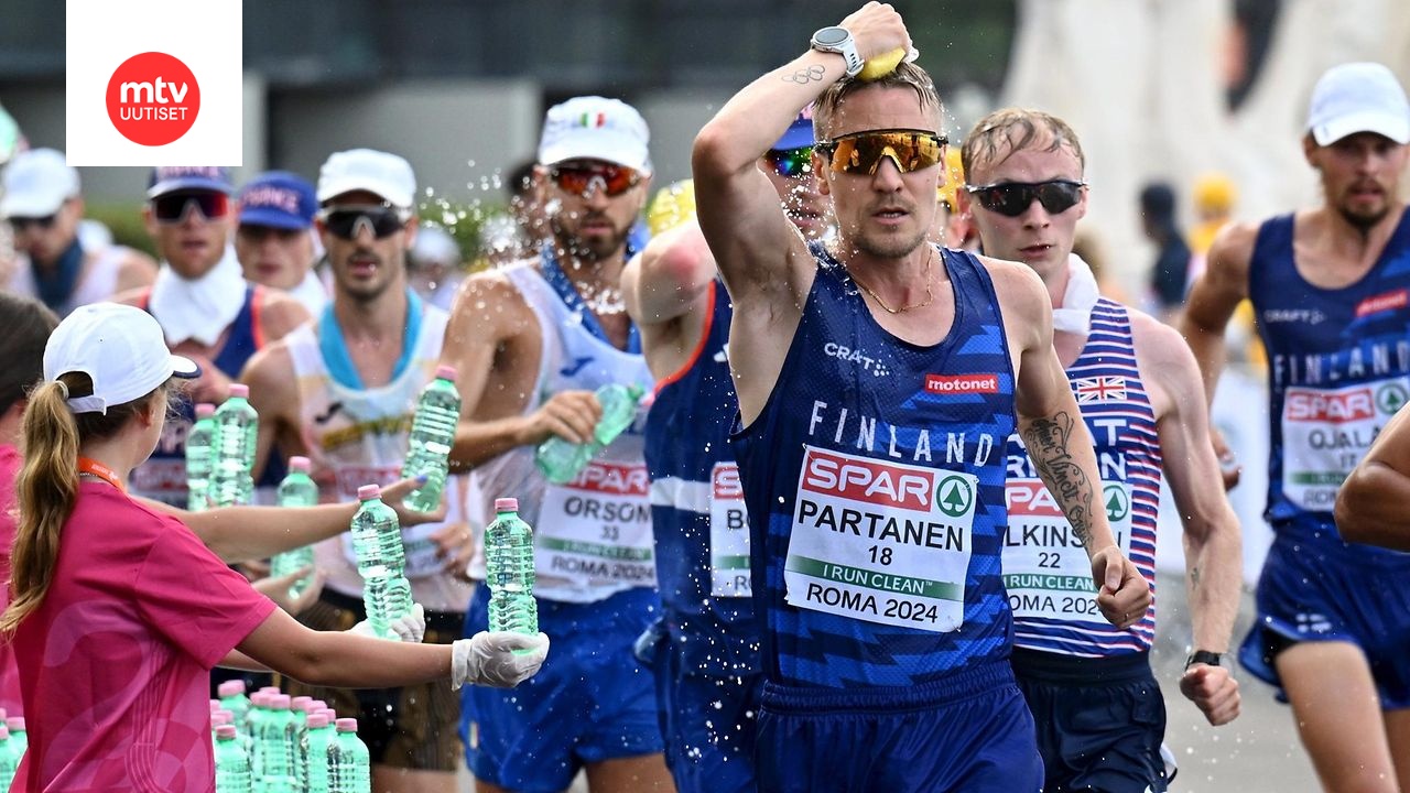 Aku Partanen EM-kisojen 20 kilometrin kävelyssä viidenneksi – todisti ...