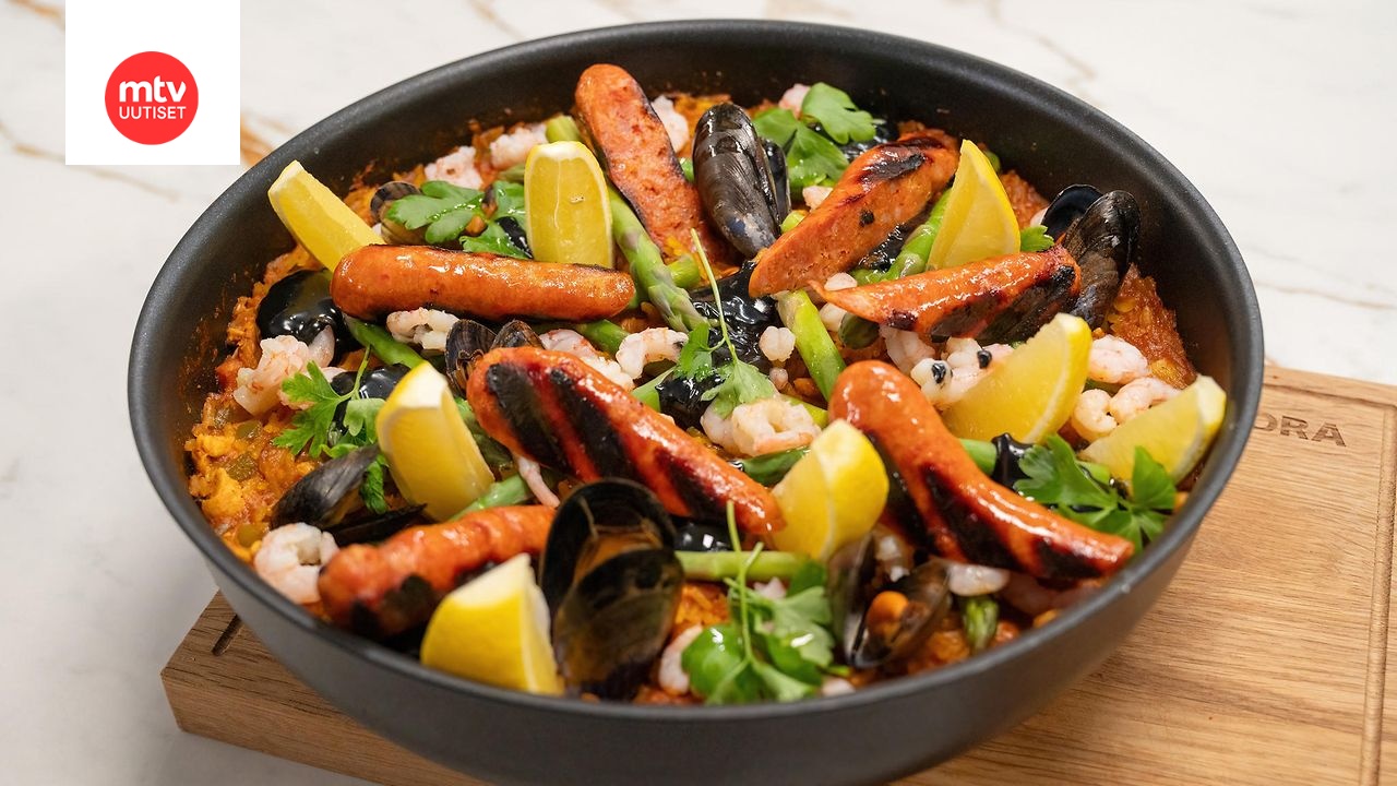 Kotikeittiömestarit: Risto Mikkolan chorizo-äyriäispaella & mustekalan ...