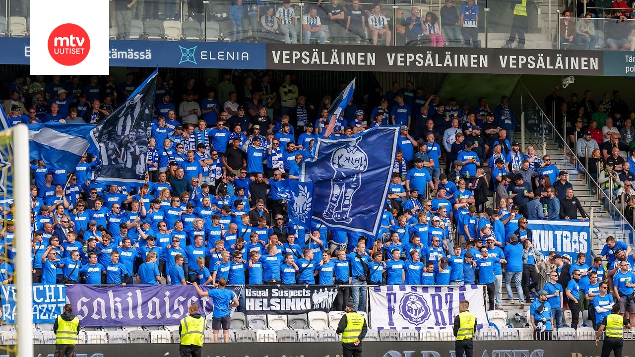 HJK-fanit protestoivat VAR-järjestelmää heittämällä tennispalloja ...