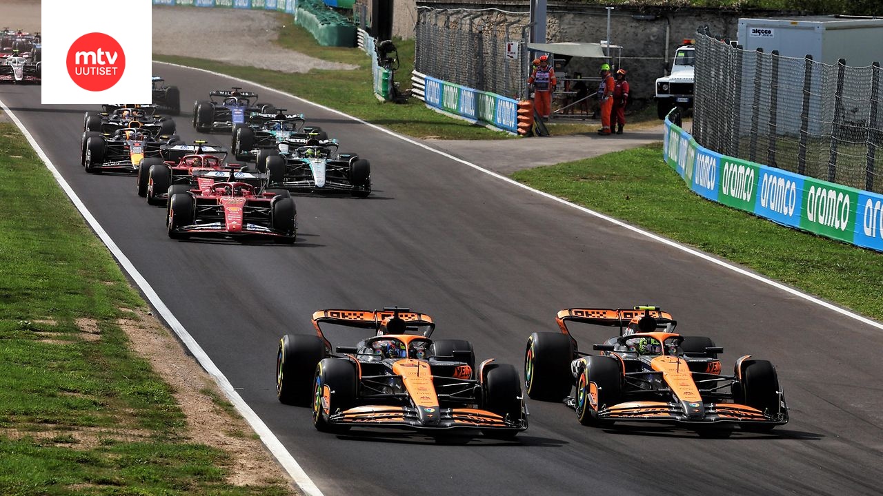 McLarenin "papaijasäännöt" herättivät ihmetystä Italian F1-kisassa ...