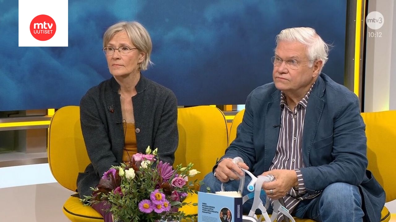 Uniapnean oireet ja hoito, apuna CPAP-laite | MTV Uutiset
