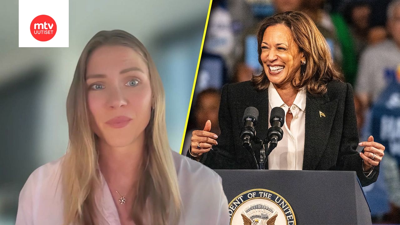 Suomalainen Anna Kihlström aikoo äänestää Kamala Harrisia | MTV Uutiset