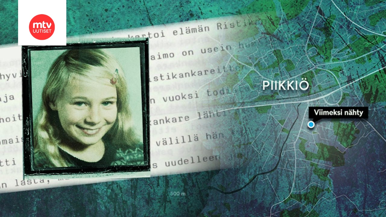Piia Ristikankare katosi vuonna 1988 | MTV Uutiset