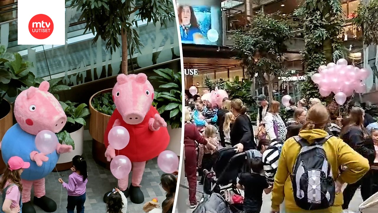Pipsa Possu sai aikaan valtavat jonot kauppakeskus Sellossa | MTV Uutiset