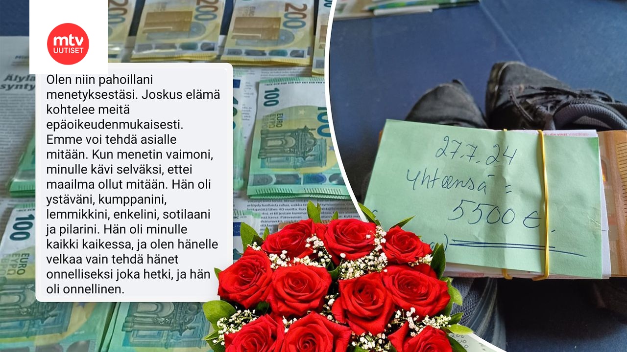 Rakkauspetos vei 20 000 euroa | MTV Uutiset
