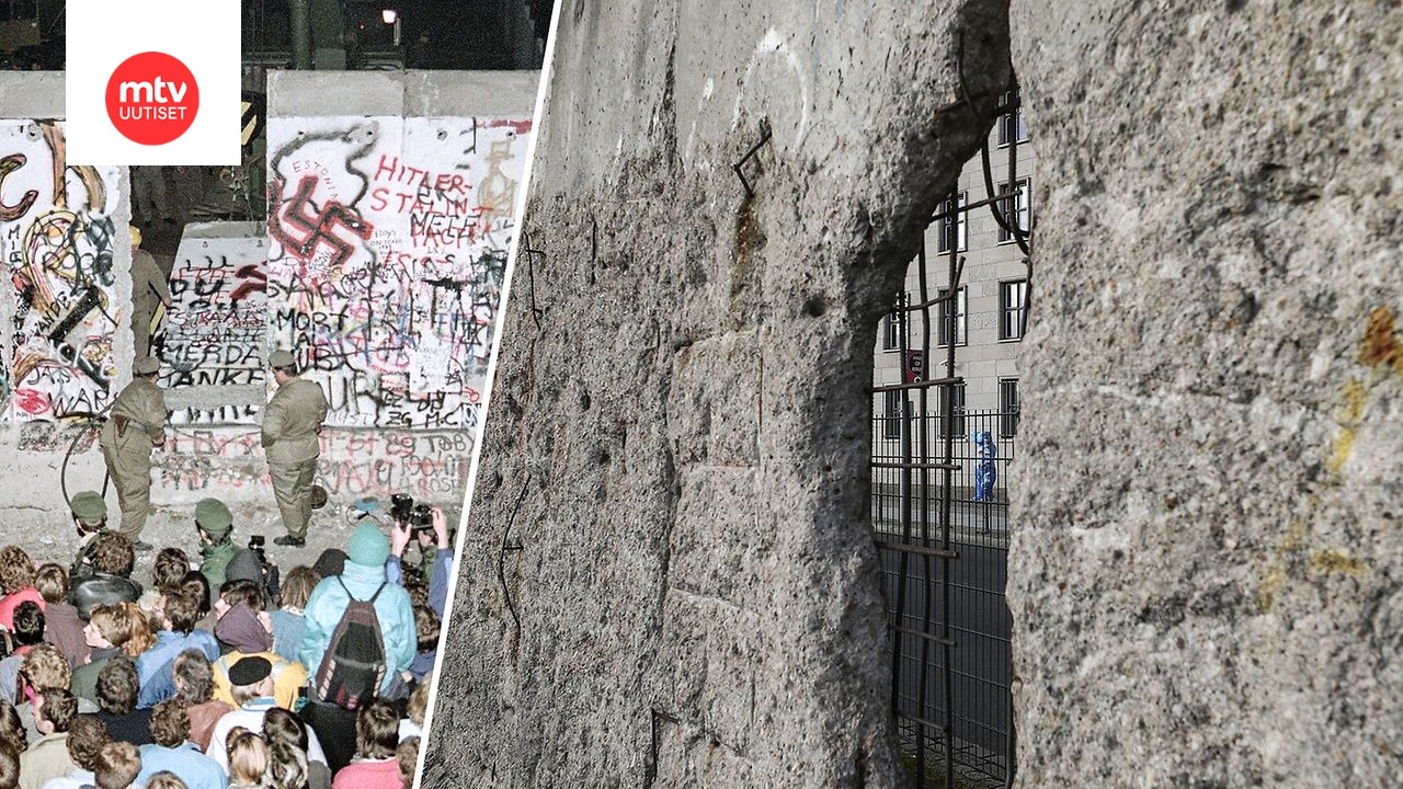 Berliinin muuri murtui 35 vuotta sitten | MTV Uutiset