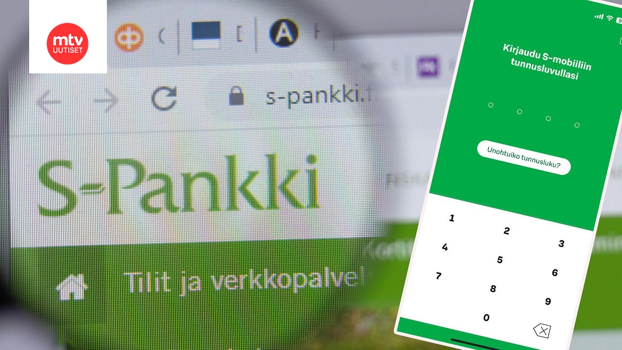 S-Pankilla suuri katkos verkkopankissa 1. joulukuuta | MTV Uutiset