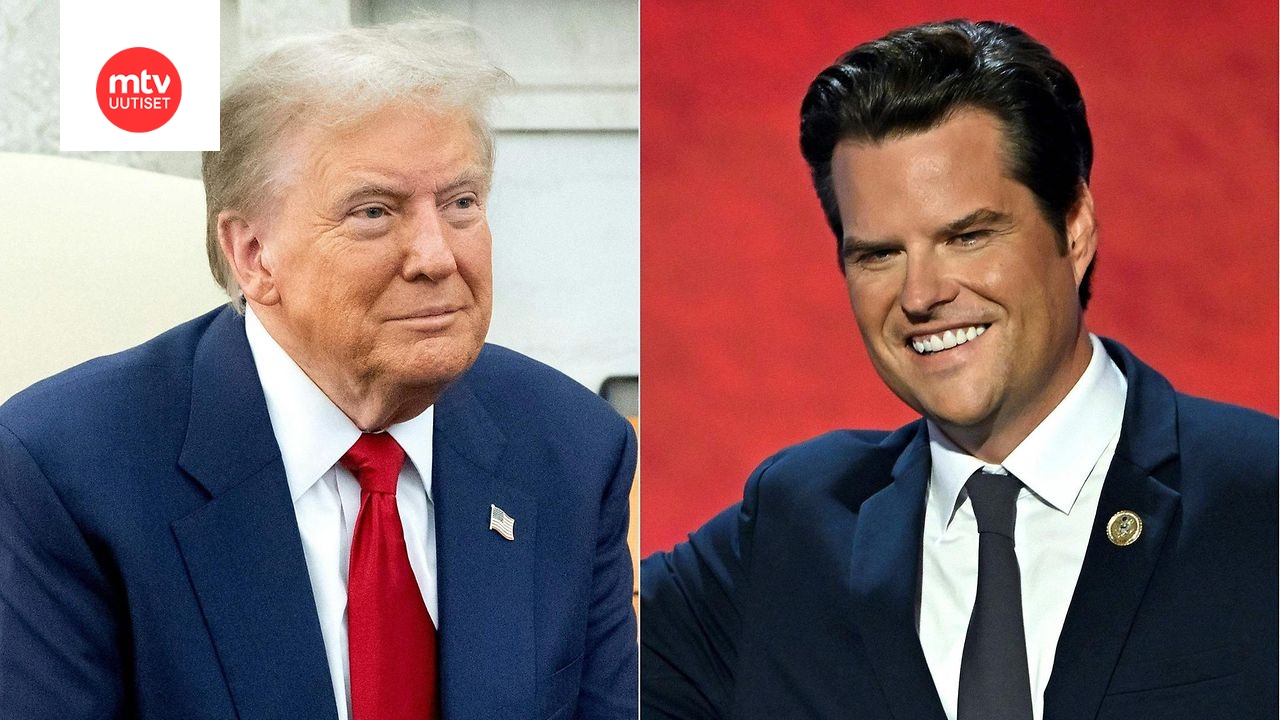 Matt gaetz vetäytyy oikeusministerin tehtävästä | MTV Uutiset