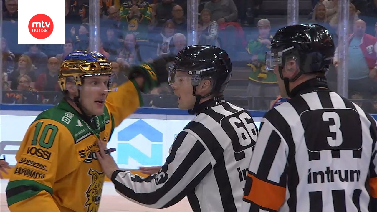 Ilves-maali hylättiin virheellisesti Tapparaa vastaan | MTV Uutiset