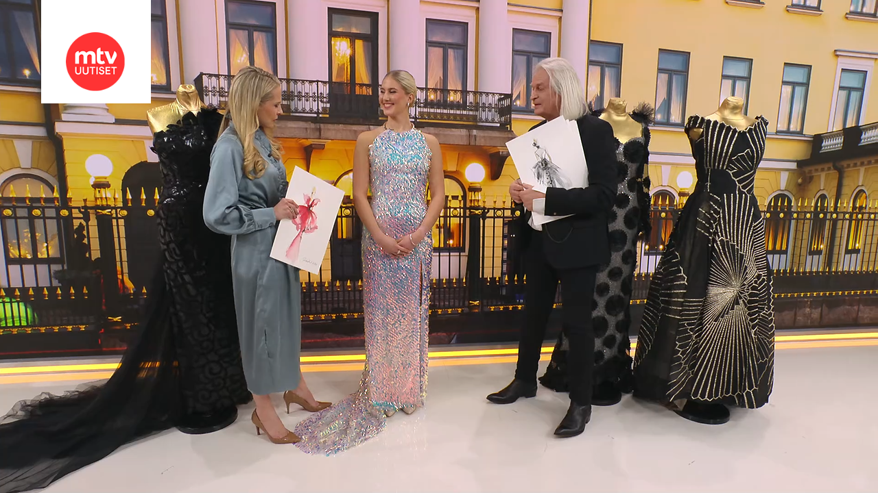 Jukka Rintala esittelee Linnan juhlan luomuksiaan: ”On aina puettu ...