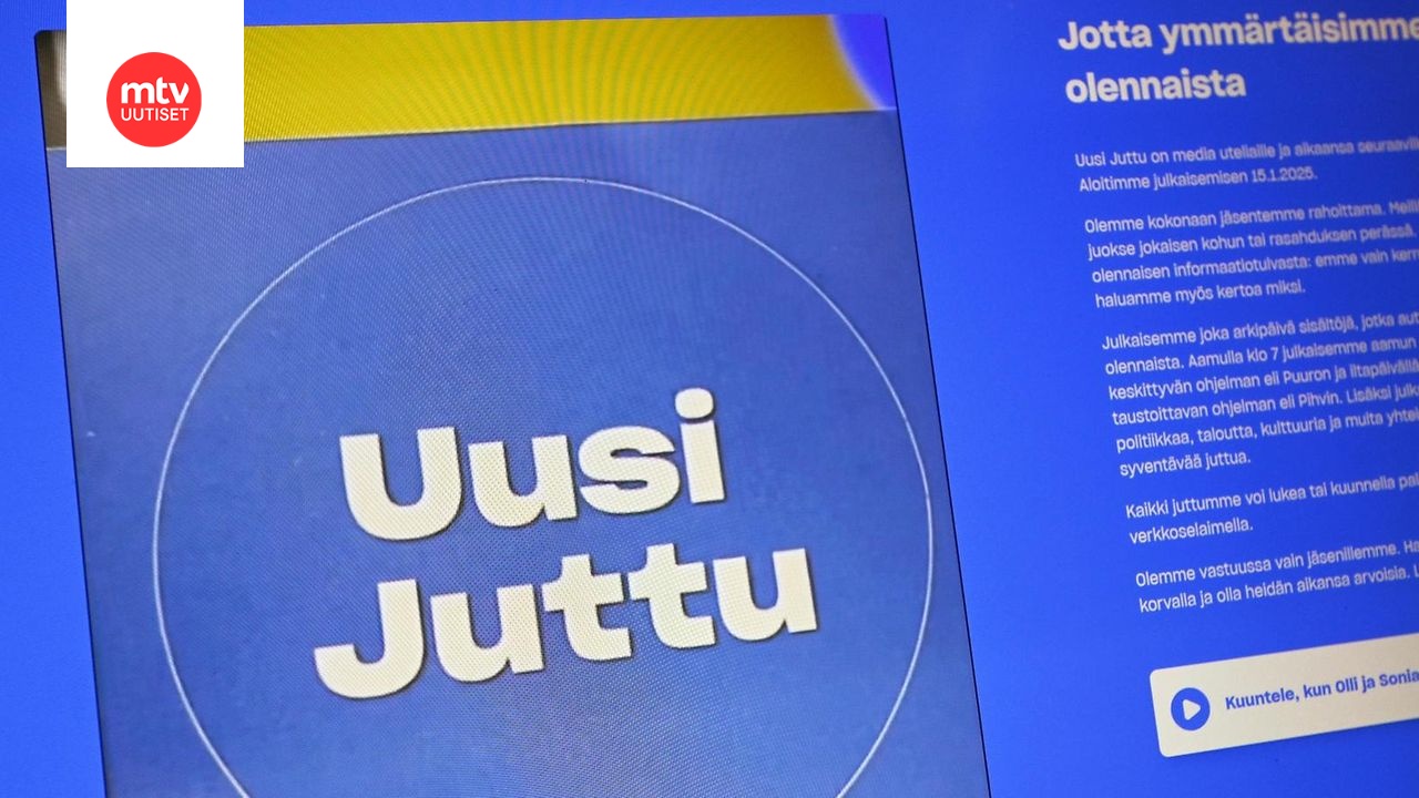 Tällainen on hehkutetun Uuden jutun aloitus | MTV Uutiset