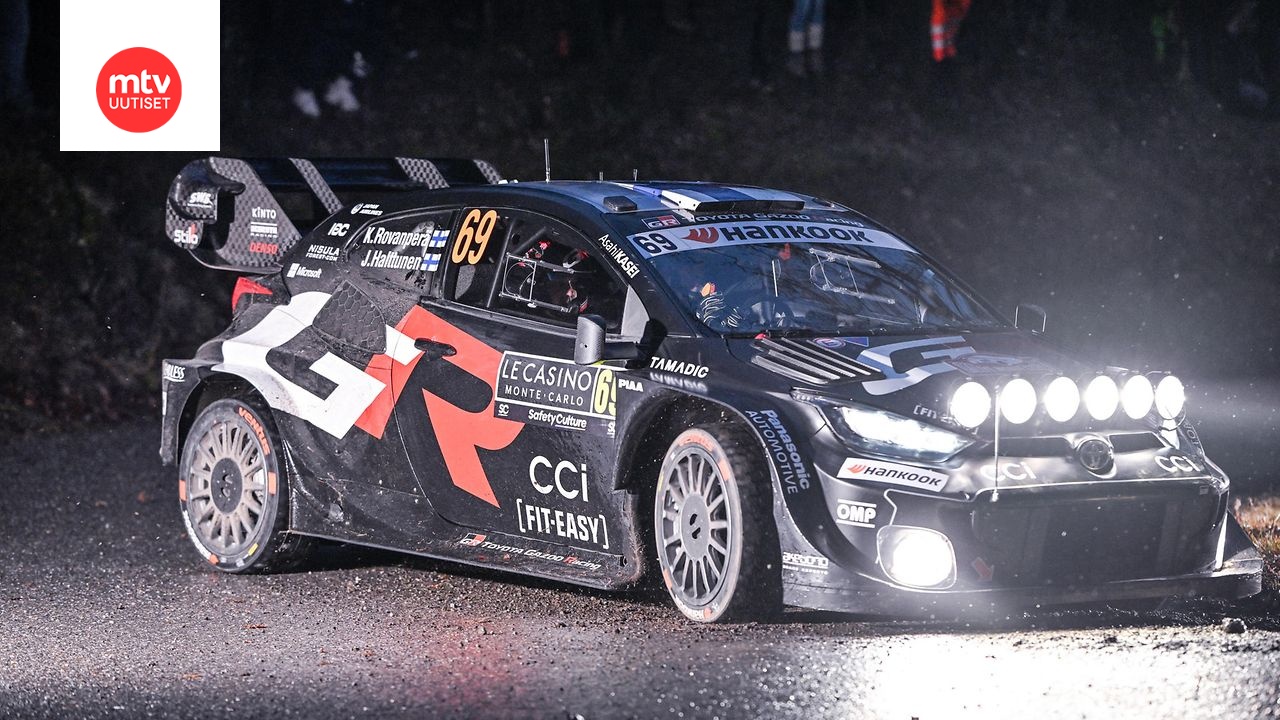 LIVE Monte Carlon MM-rallin torstai 23.1.2025 | MTV Uutiset
