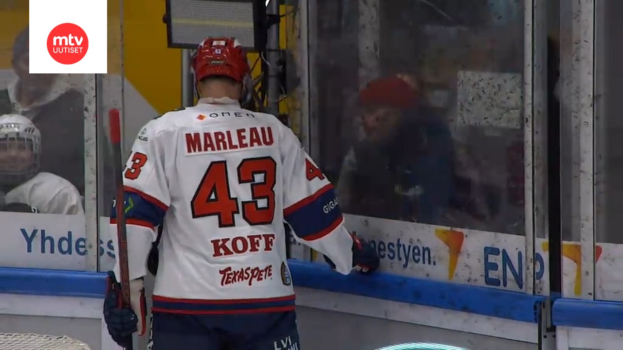 HIFK:n Vincent Marleausta erikoista kuvaa – Ari Vallin murahti Kärppien ...