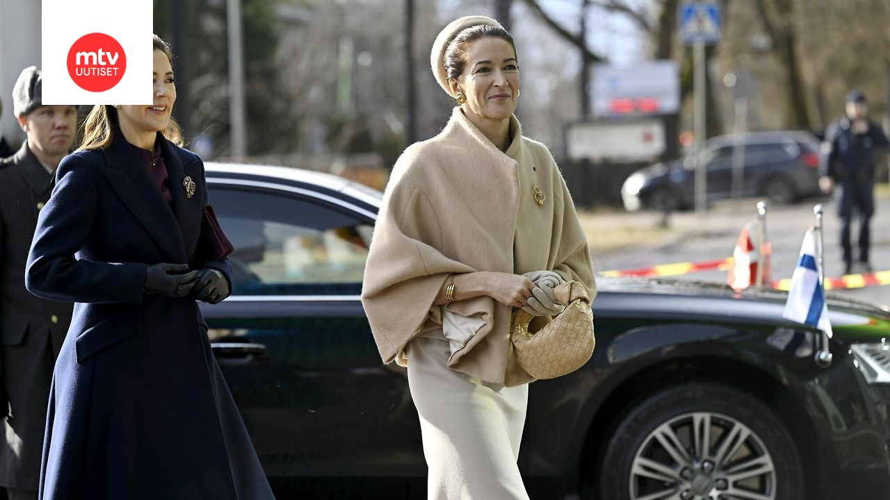 Tällaisissa asuissa Suzanne Innes-Stubb ja kuningatar Mary aloittivat valtiovierailun | MTV Uutiset