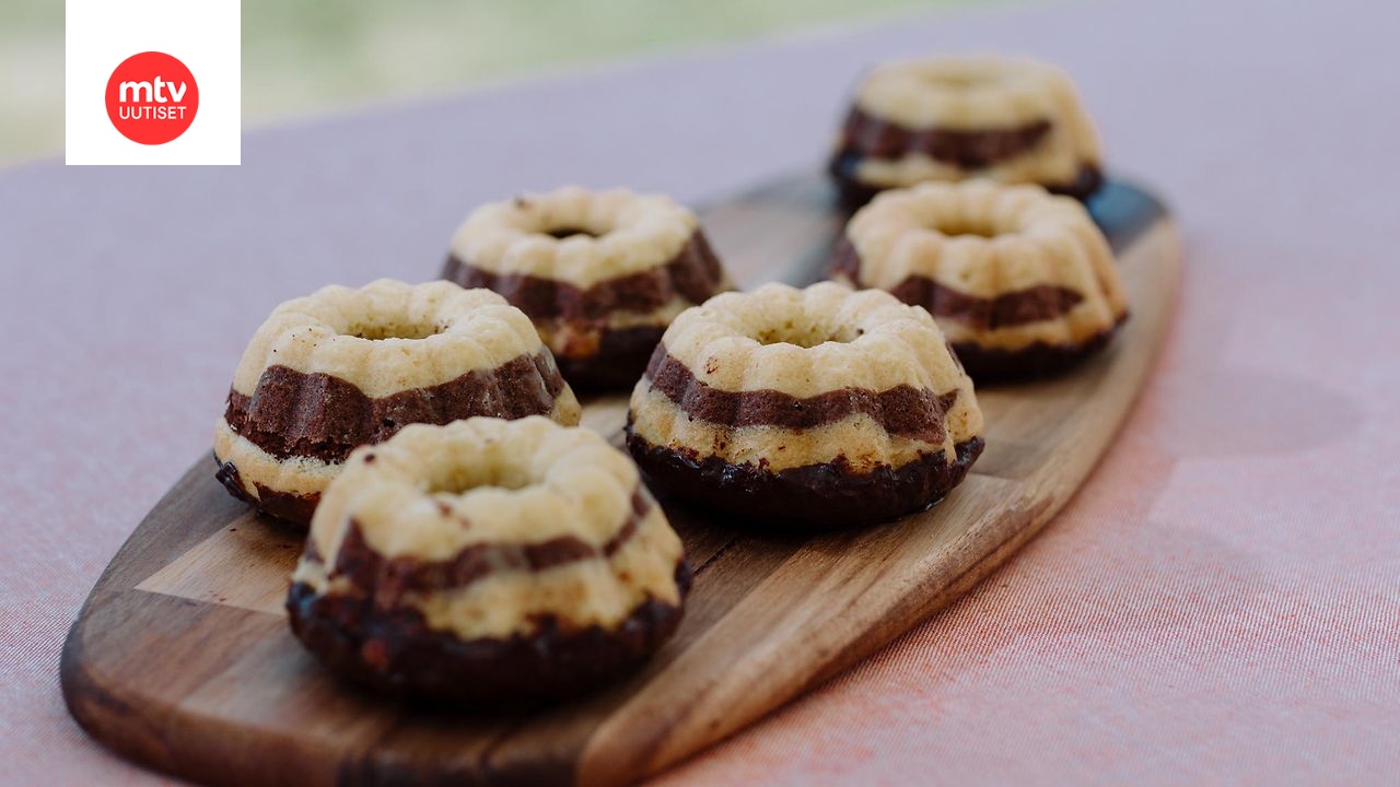 Koko Suomi leipoo: Tiikerikakkuset | Resepti | Makuja | MTV Uutiset