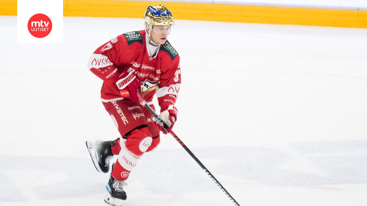 Atro Leppänen valittiin SM-liigan parhaaksi, voitti Kultaisen kypärän ...