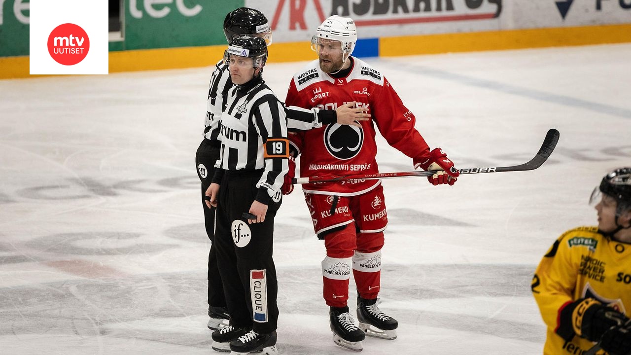 Liigassa todella harvinainen tapaus: Roope Talaja tönäisi huoltajaa ...