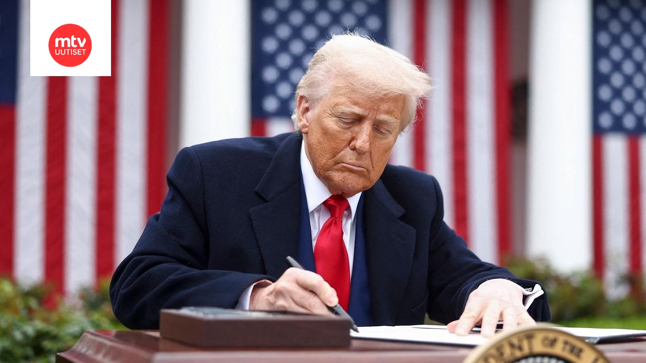 Trump toteuttaa uhkauksensa: Kiinan tuonnille tulevat kovat tullit | MTV Uutiset