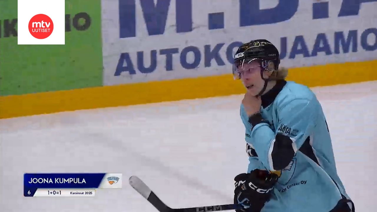 Joona Kumpula vei Pelicansin tylysti 2–0-johtoon liigakarsinta ...