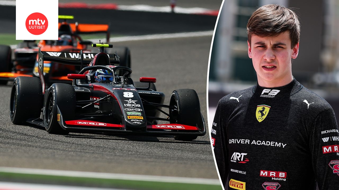 Tuukka Taponen neljäs Bahrainin F3-kisassa | MTV Uutiset