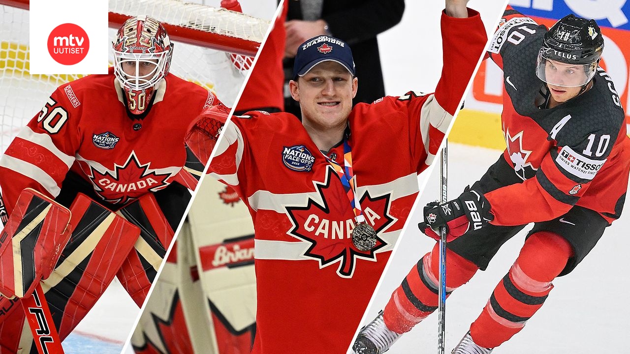 Nathan MacKinnon, Jordan Binnington ja Brayden Schenn Kanadan MM ...