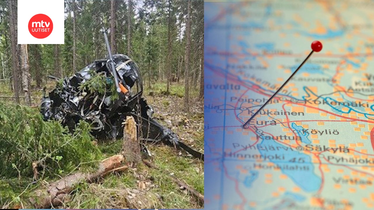 Euran helikopteriturma – silminnäkijää kuultu ohjausliikkeestä | MTV ...